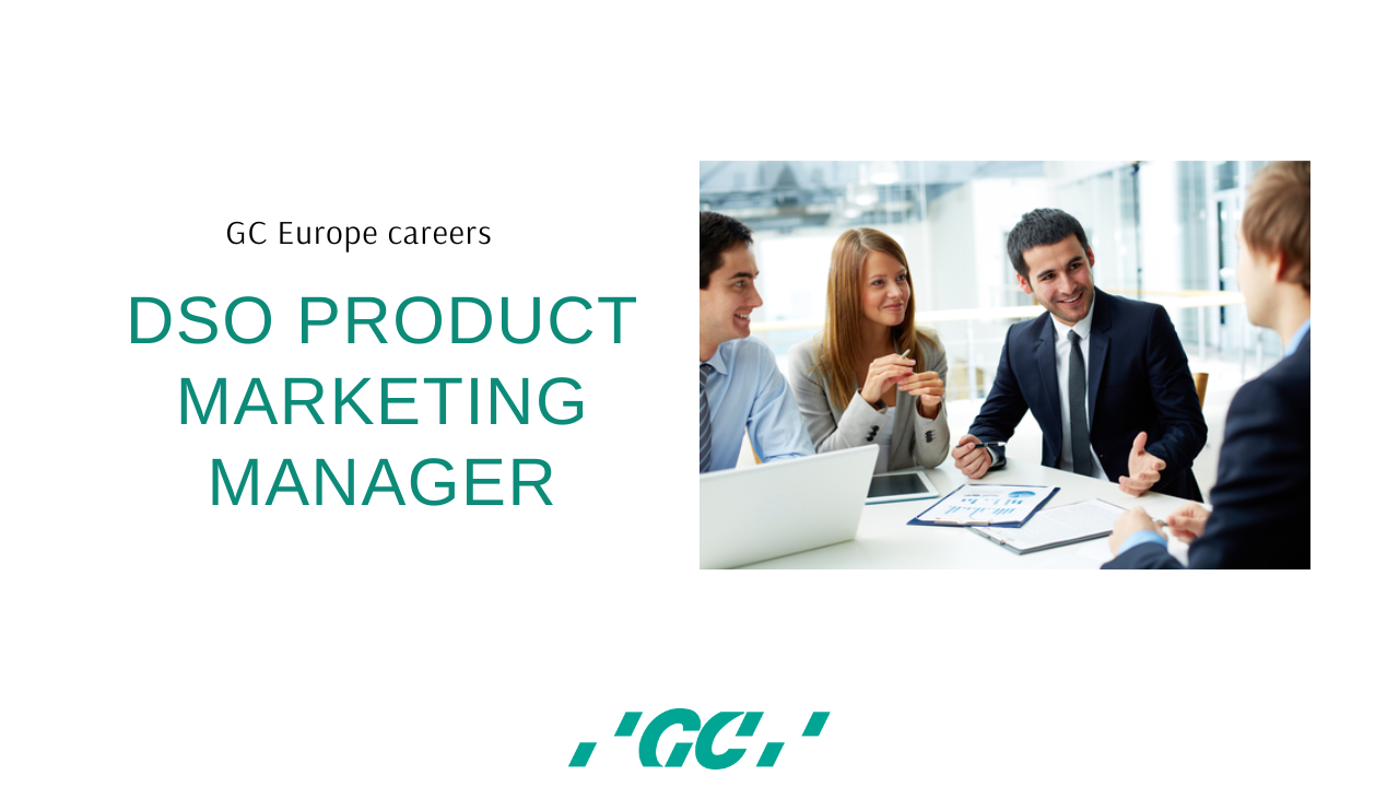 DSO Product Marketing Manager from GC Europe